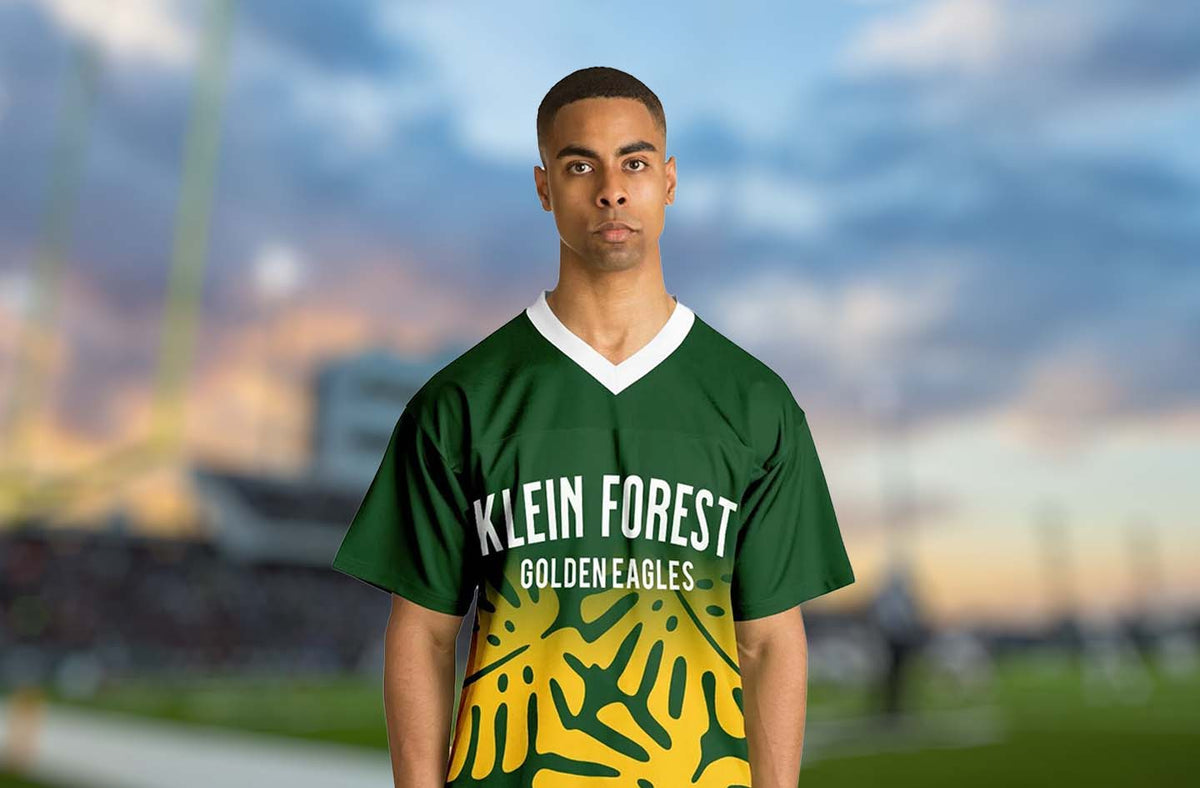 Klein Forest Golden Eagles High School Football Jerseys (SB) — District ...