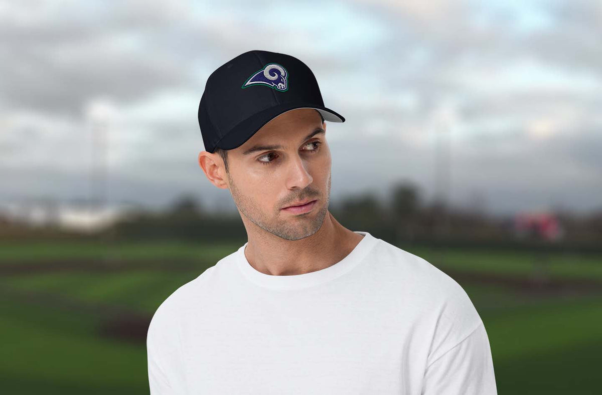 Cypress Ridge Rams High School Baseball Caps — District 63 Apparel