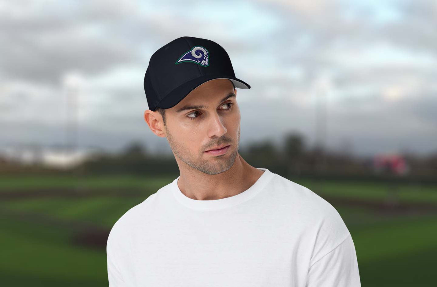 Cypress Ridge Rams High School Baseball Caps — District 63 Apparel