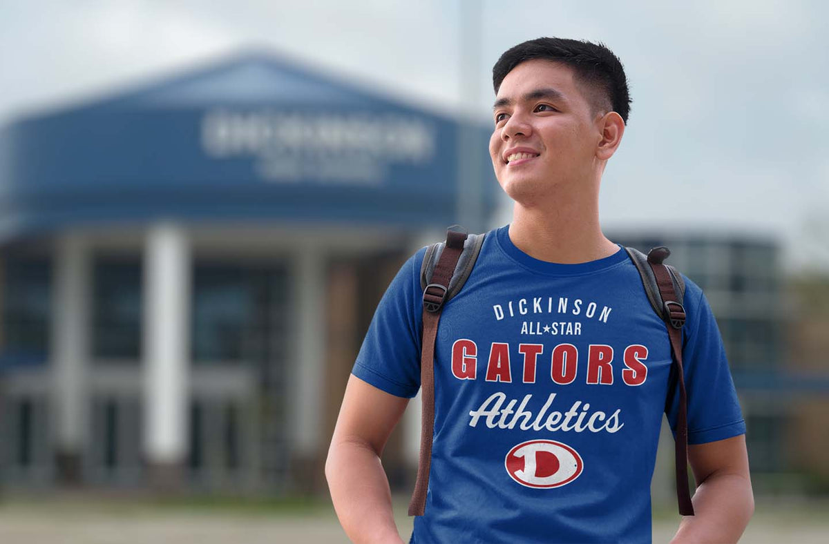Dickinson High School Gators Classic Unisex T-shirts — District 63 Apparel