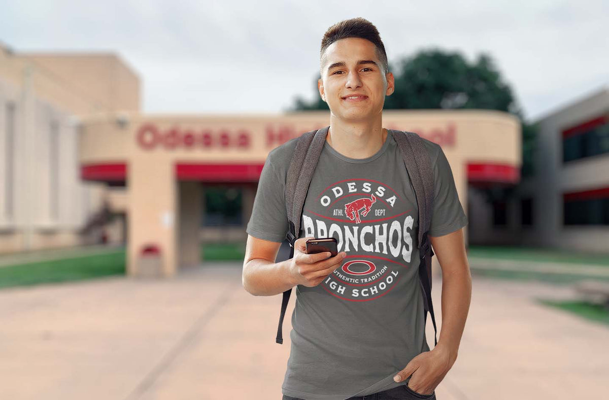 Odessa High School Bronchos Premium Unisex T-shirts — District 63 Apparel