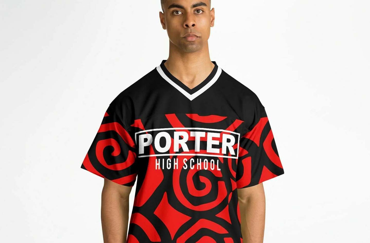 Porter Spartans High School Football Jerseys — District 63 Apparel