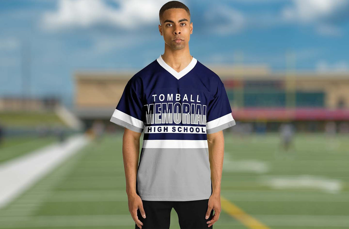 Tomball Memorial Wildcats High School Football Jerseys — District 63 ...