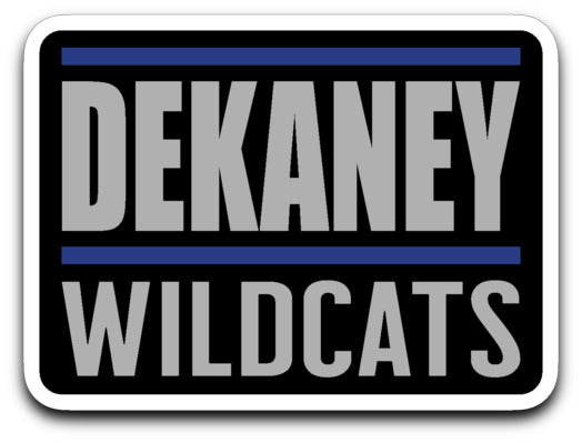Dekaney Wildcats Decal 01 — District 63 Apparel
