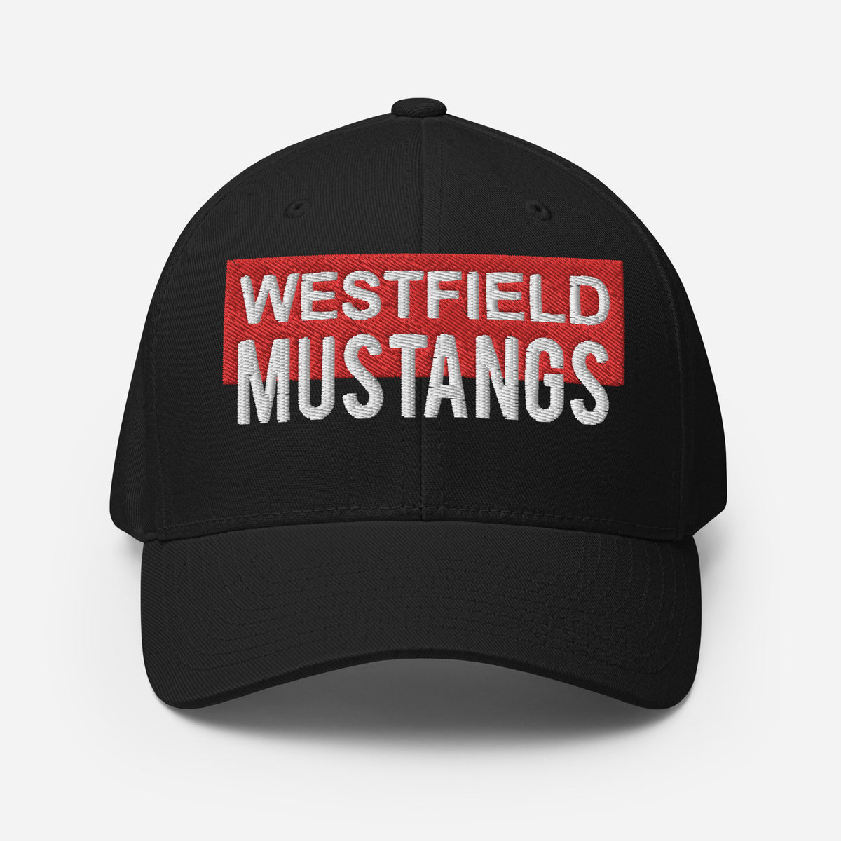 Westfield High School Mustangs Flexfit Black Baseball Cap 204 ...